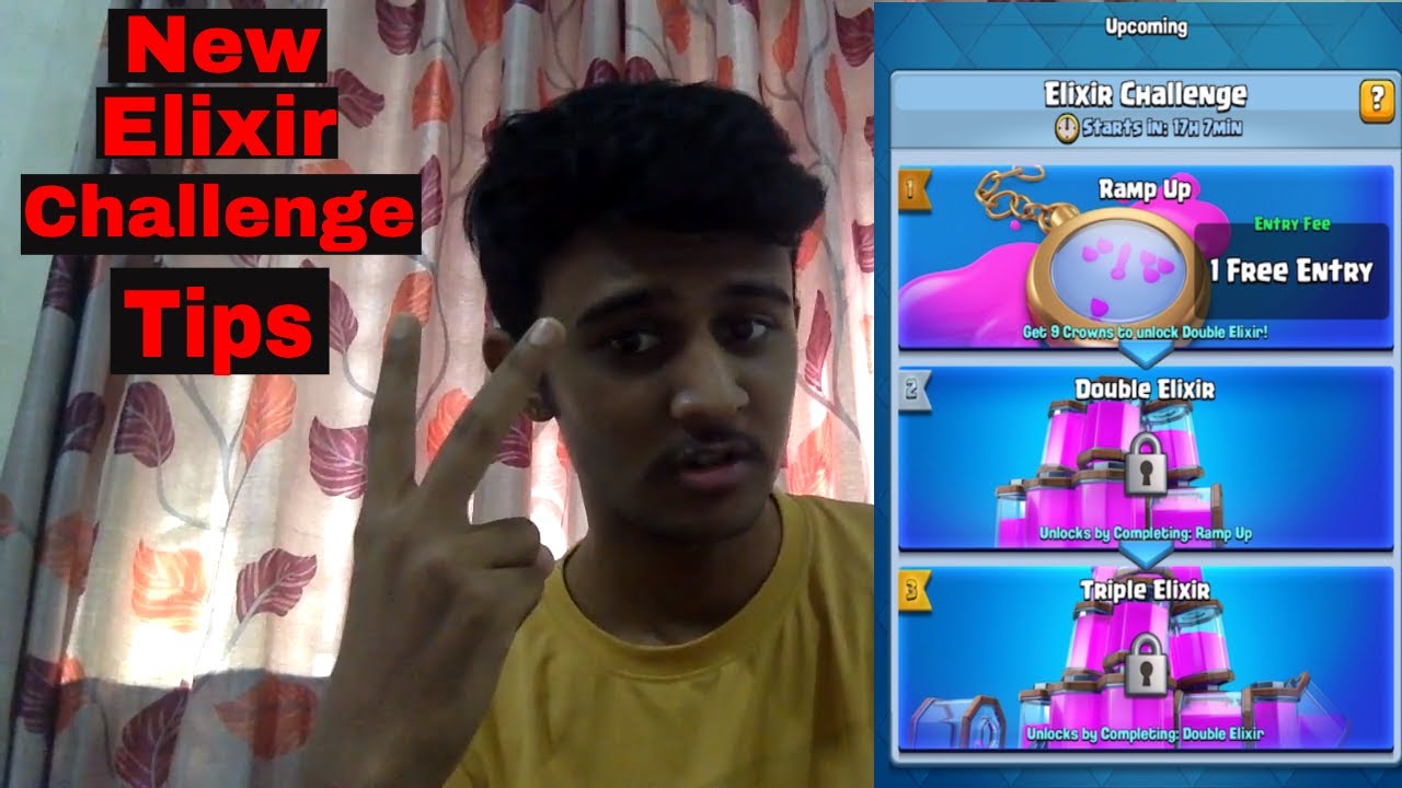 [Hindi] NEW ELIXIR CHALLENGE - 250,000 GOLD - LIVE!! - Clash Royale ...