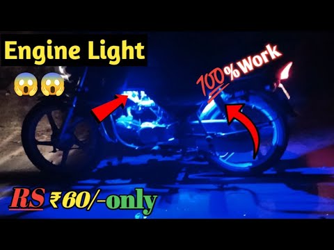 How to install engine led light Hero hf Deluxe🔥 - YouTube
