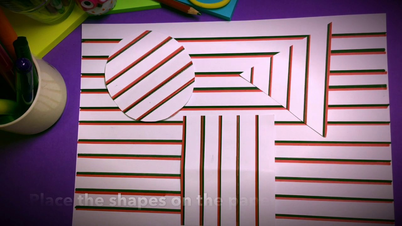 Optical Art - Easy - YouTube