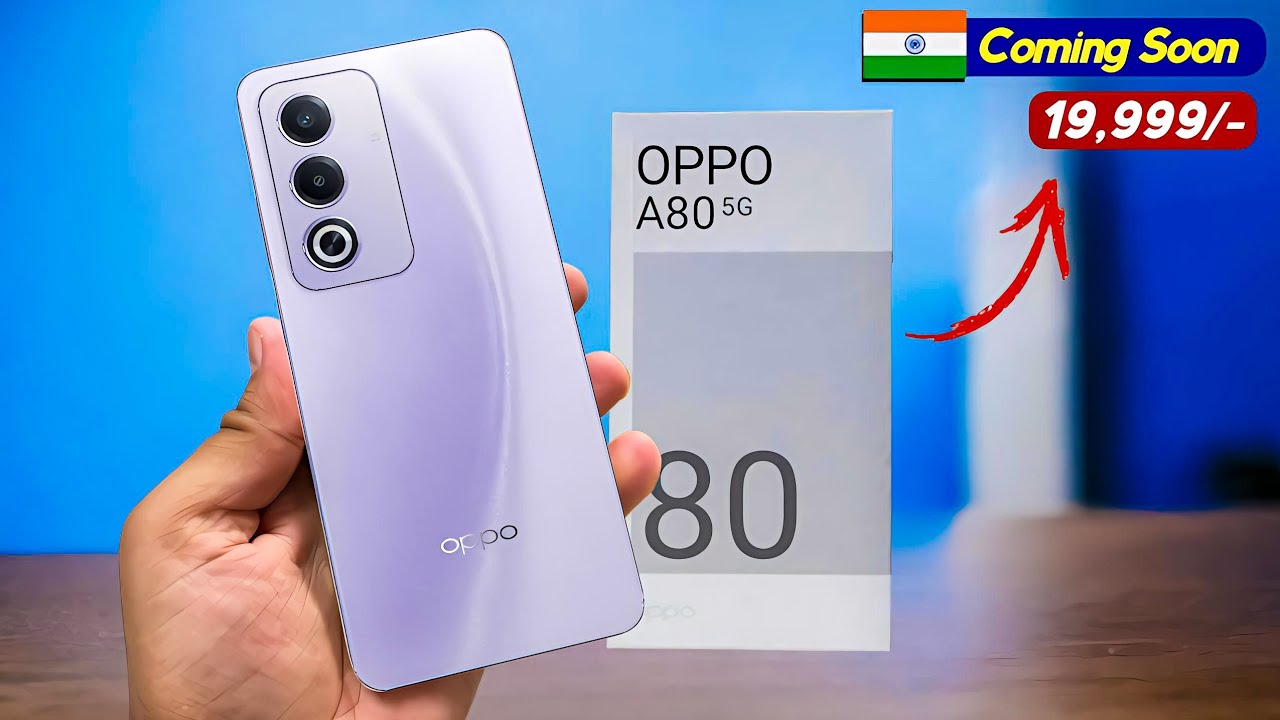 OPPO A80 5G - First Look | Specs | Price in India | OPPO A80 5G ...