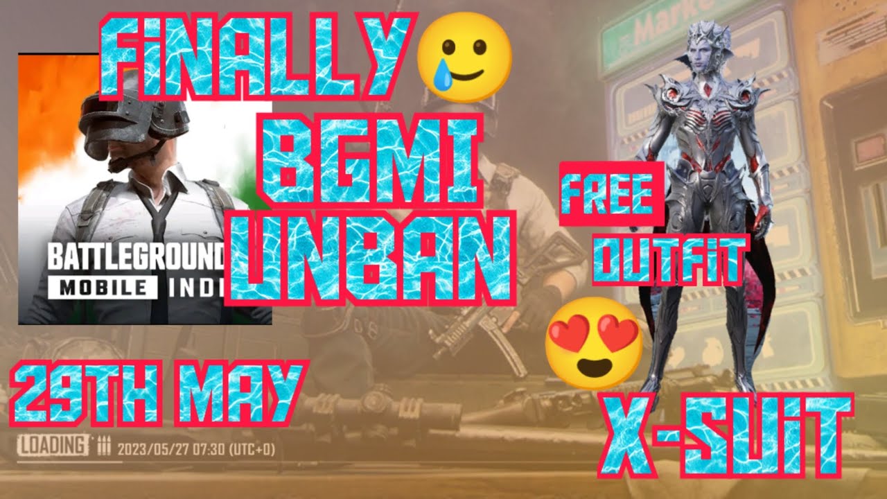 Bgmi unban🤯🥰 | finally bgmi is come back with new modes and X-suit And ...