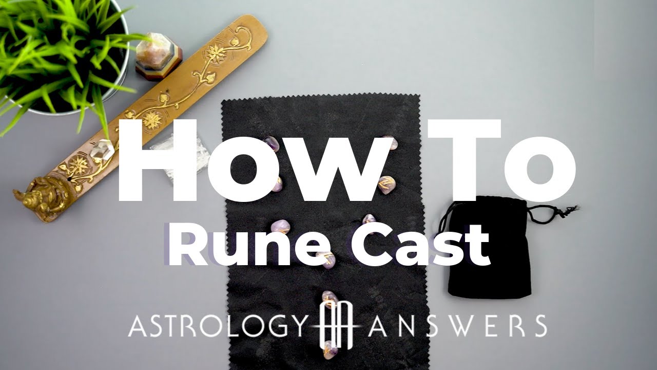 How to Rune Cast | Astrology Answers How-To - YouTube