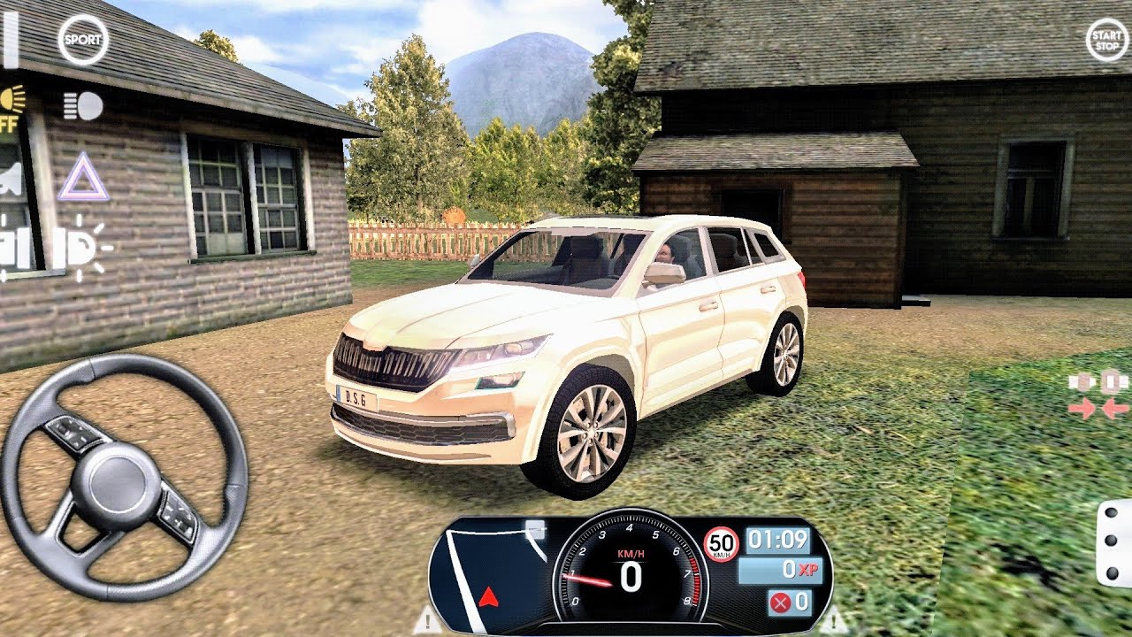 Driving School Sim - Skoda Kodiaq Suv Offroad Driving in Peru - Car ...
