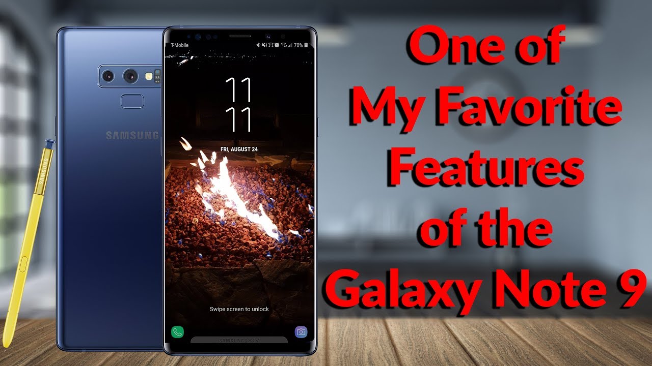 One of My Favorite Features of the Samsung Galaxy Note 9 - 4K Video ...