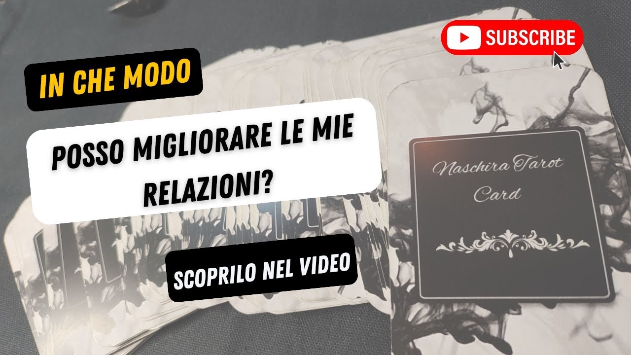 Come puoi migliorare le tue relazioni? scoprilo nel video - YouTube