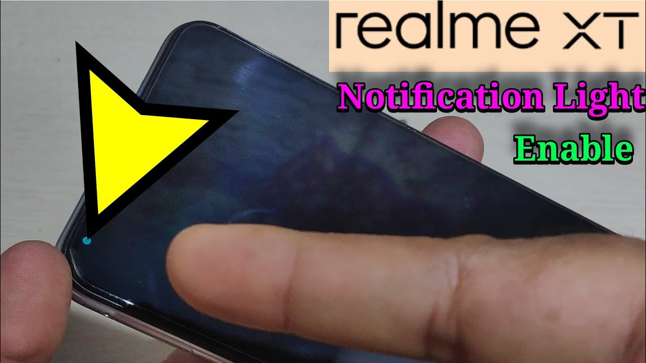 Realme XT Enable Notification light | 1st on YouTube - YouTube