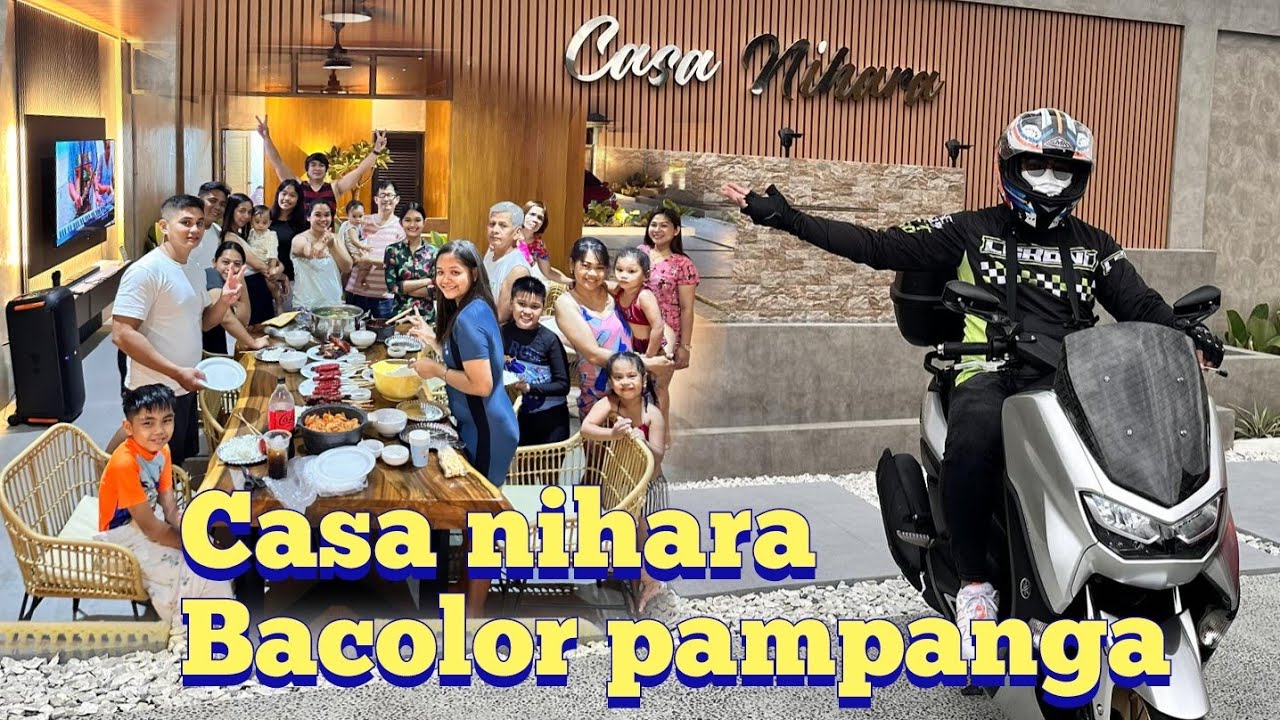 family outing @casa nihara bacolor pampanga#bacolor #privateresort - YouTube