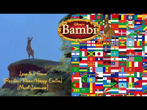 Bambi - Love Is a Song (Reprise/Finale/Happy Ending) [Multi-Language]