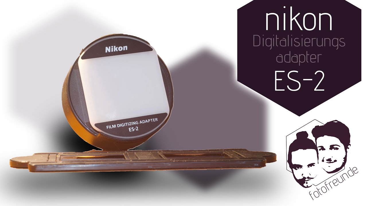 Nikon ES-2 - Der perfekte Digitalisierungsadapter? - YouTube