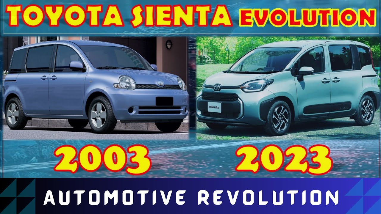 Toyota sienta evolution (2003-2023) - YouTube