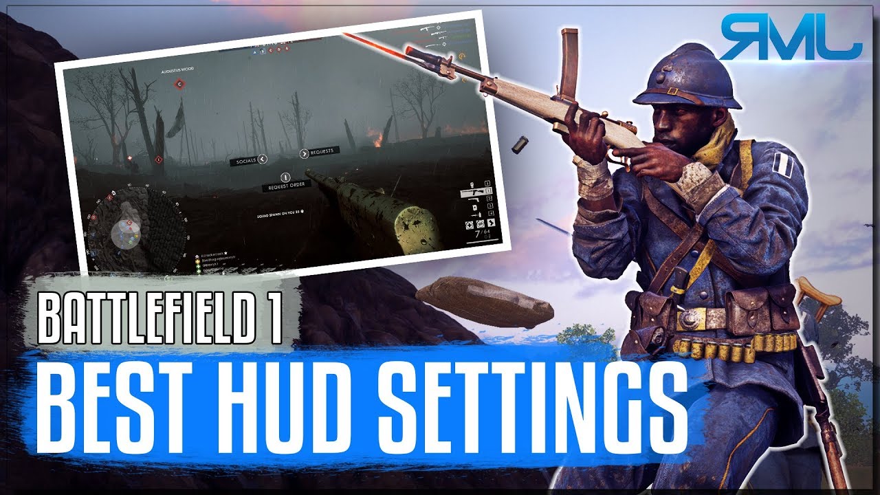 Best HUD Settings - New HUD Customization - Battlefield 1 Summer Update ...