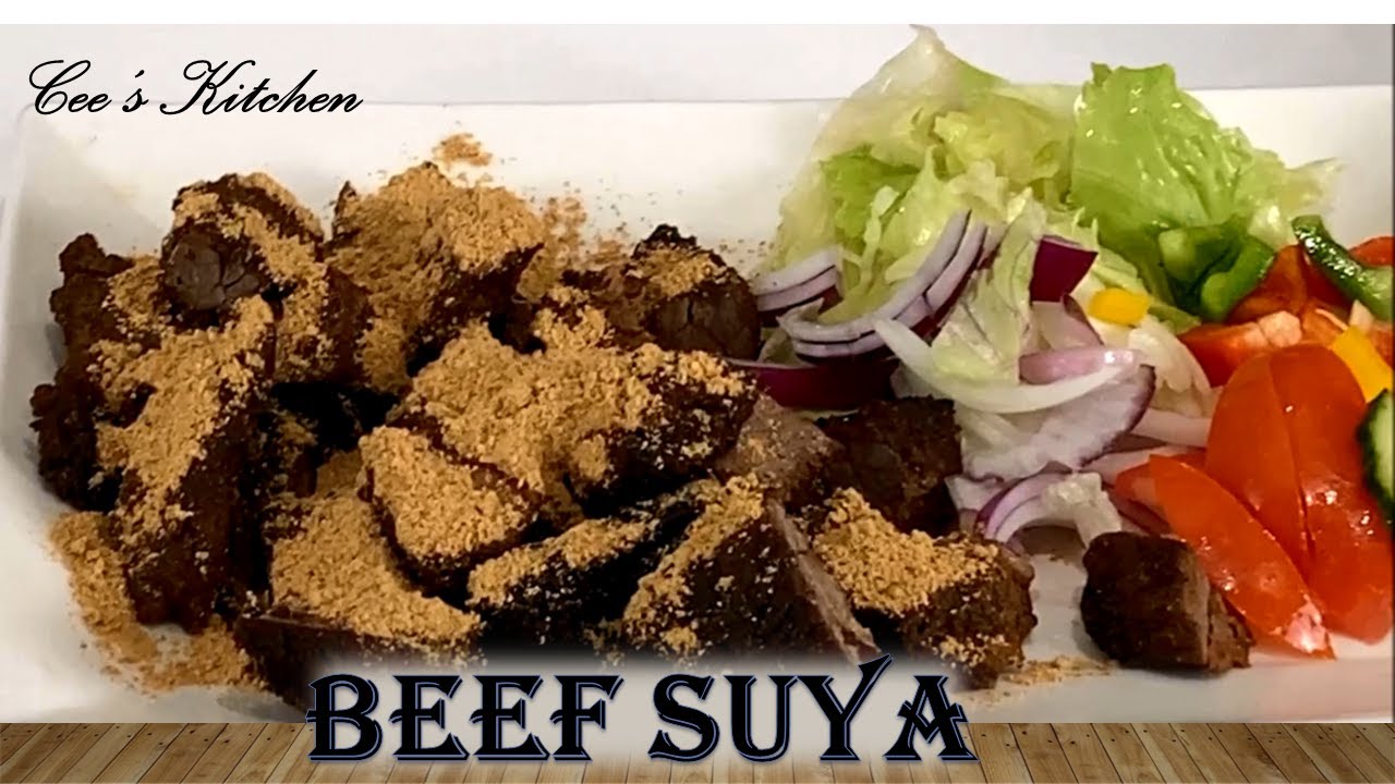 Beef Suya || Kyinkyinga || Ghanaian Popular Street Food || Ninja foodie ...
