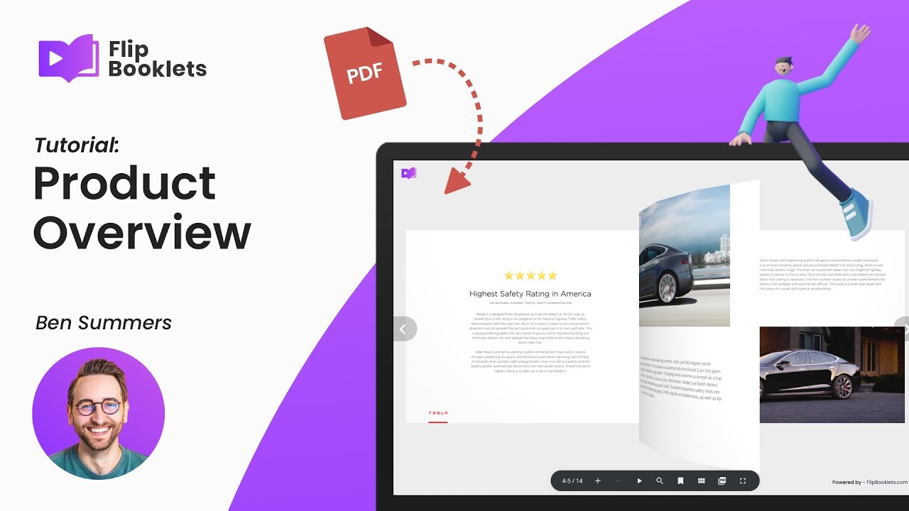 FlipBooklets Tutorials - 1 - Overview - YouTube