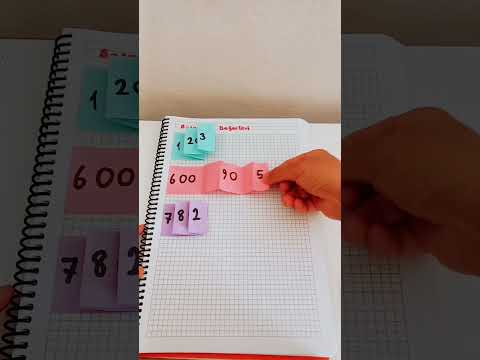 Basamak değerleri çalışması #etkinlik #etkinlikler #etkinlikonerileri #etkinlikpaylaşımı #matematik