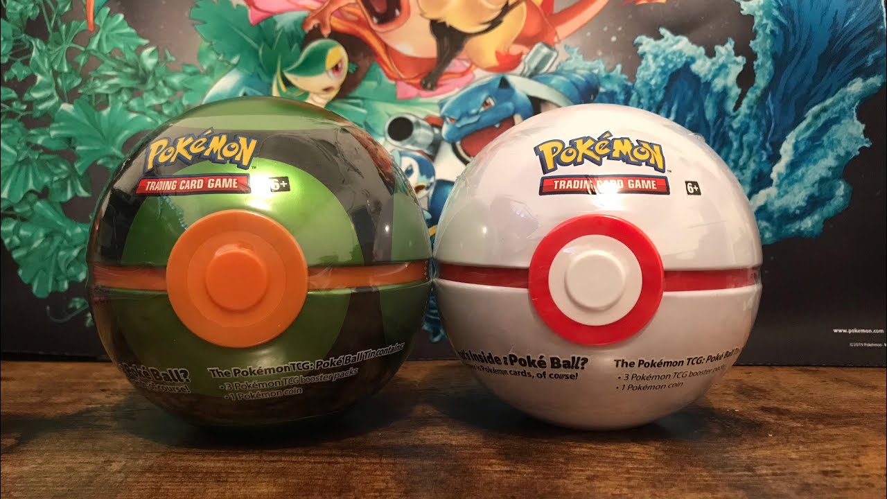 Pokémon Card Tin Opening - Dusk Ball and Premier Ball Tins - YouTube