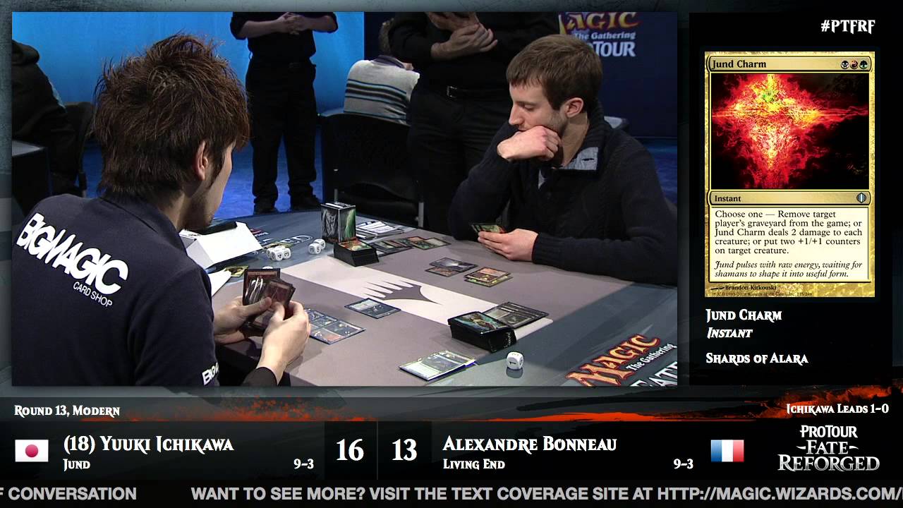 Pro Tour Fate Reforged Round 13 (Modern): Yuuki Ichikawa vs. Alexandre ...