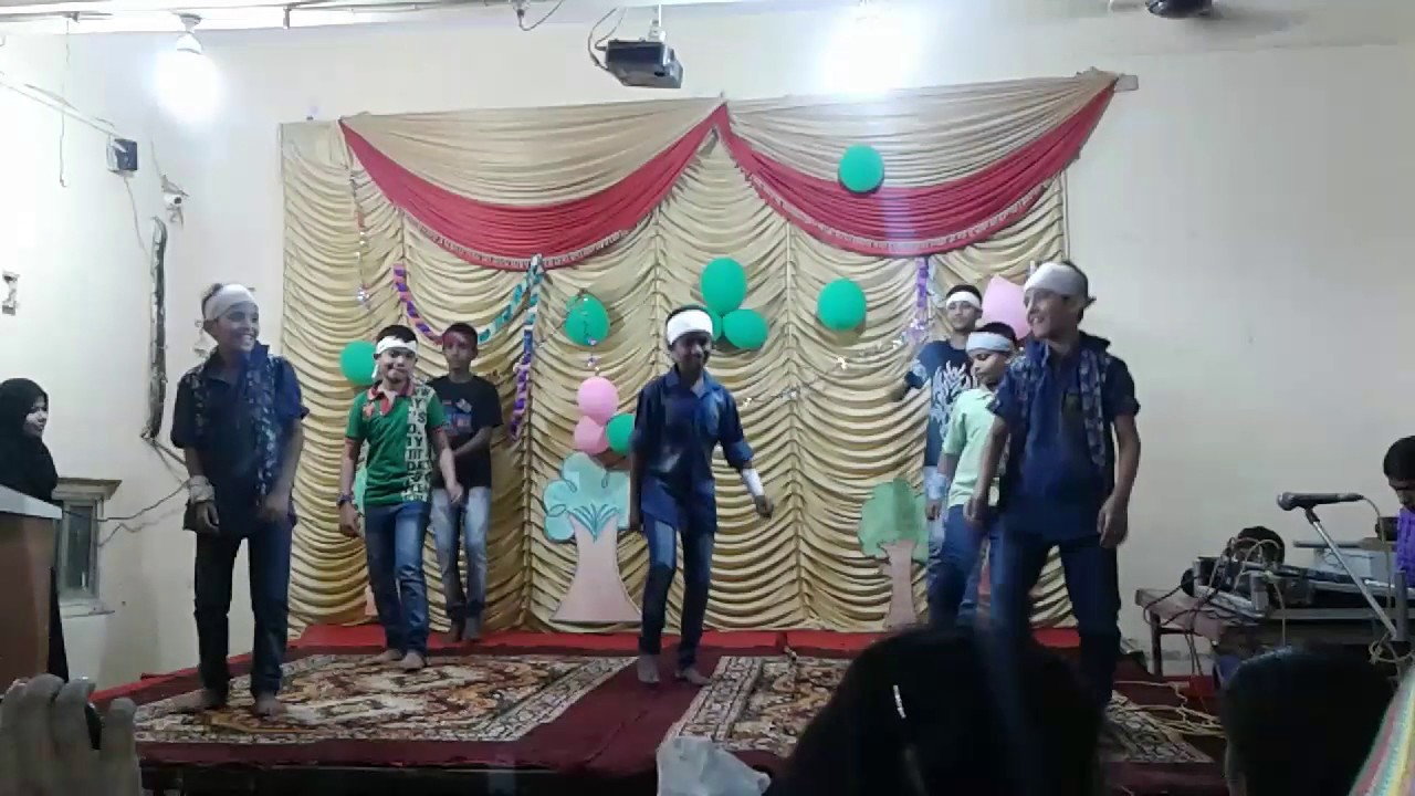Huda english 7th dance - YouTube