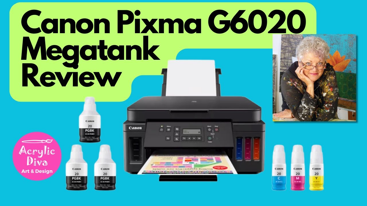 Canon Pixma G6020 Supertank Printer Review - YouTube