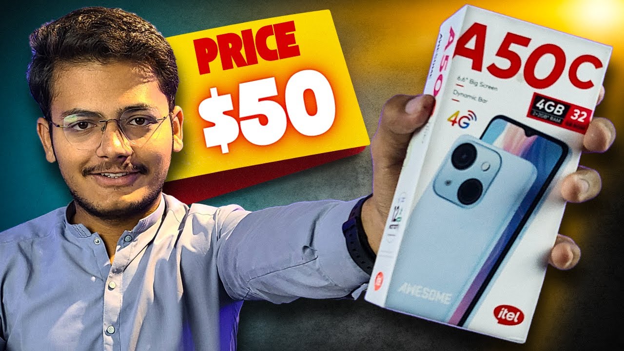 itel A50C Unboxing & Review 🔥 | Best Budget Smartphone? - YouTube