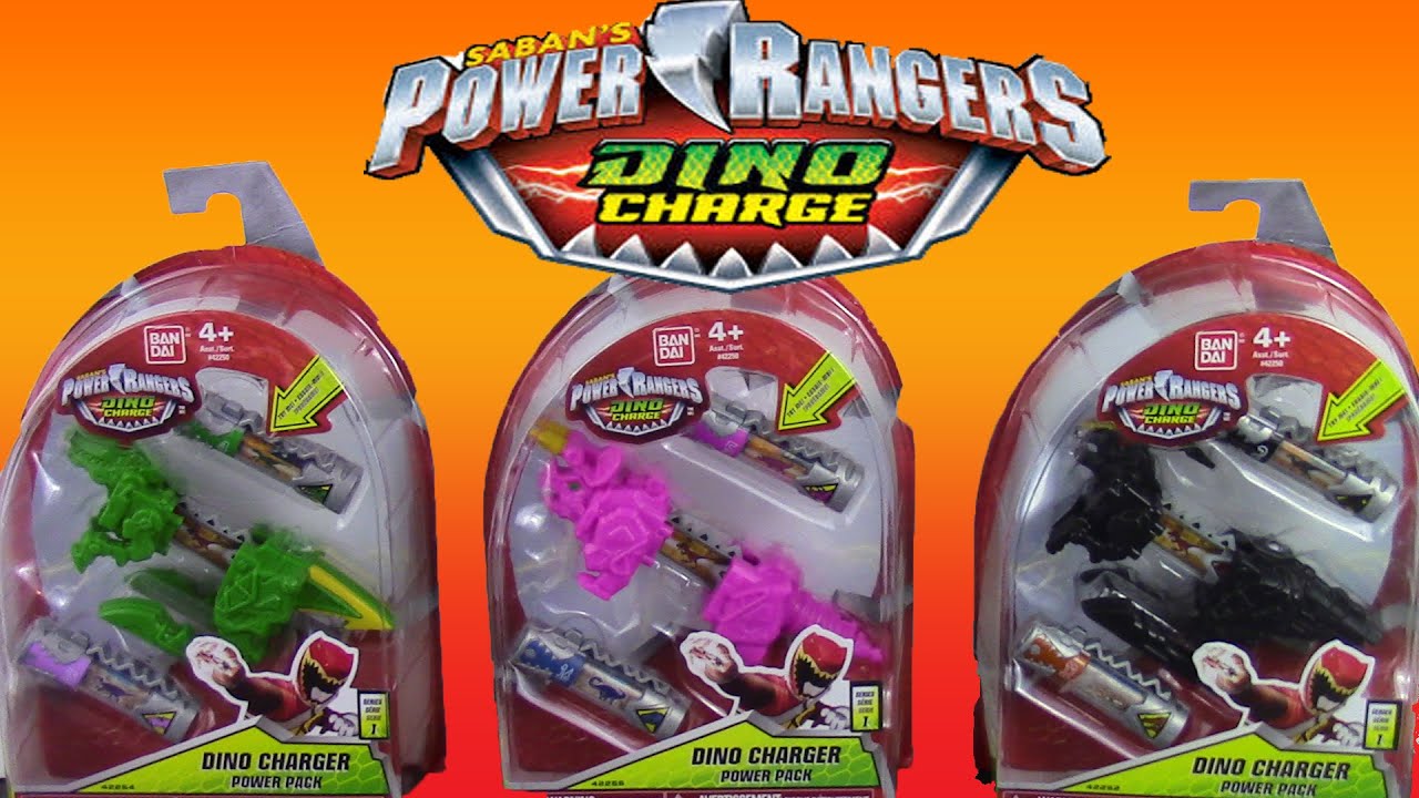 Dino Charge Power Packs (Series 1) Power Rangers Dino Charge - YouTube