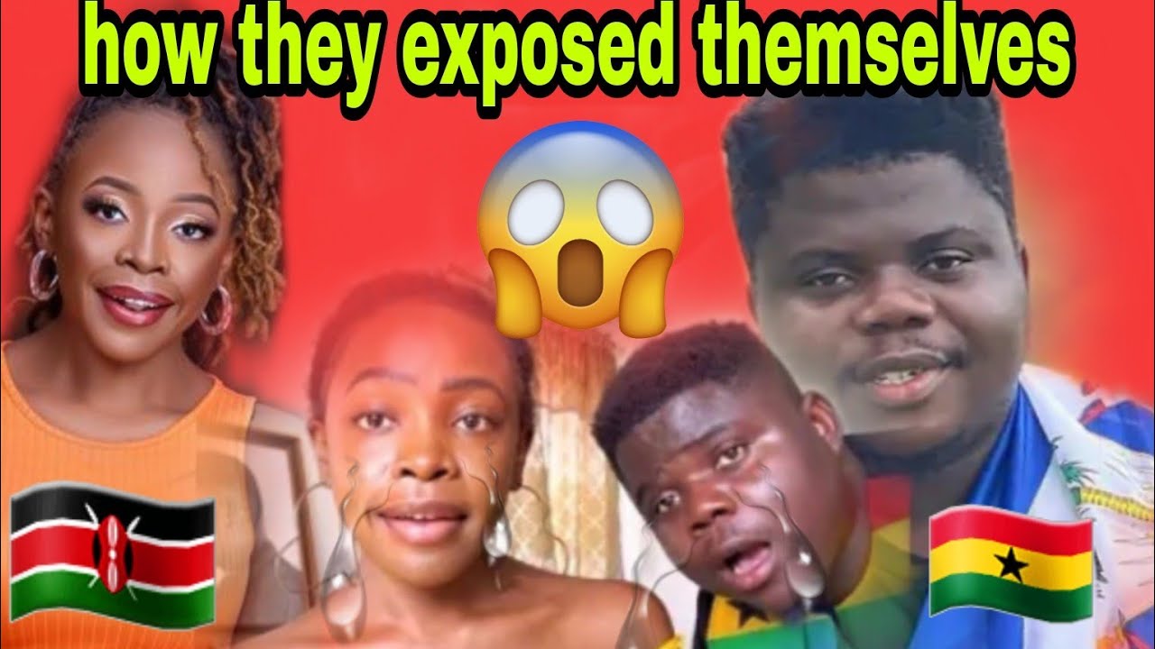 miss trudy and wode maya exposed themselves: cried out because of this ...