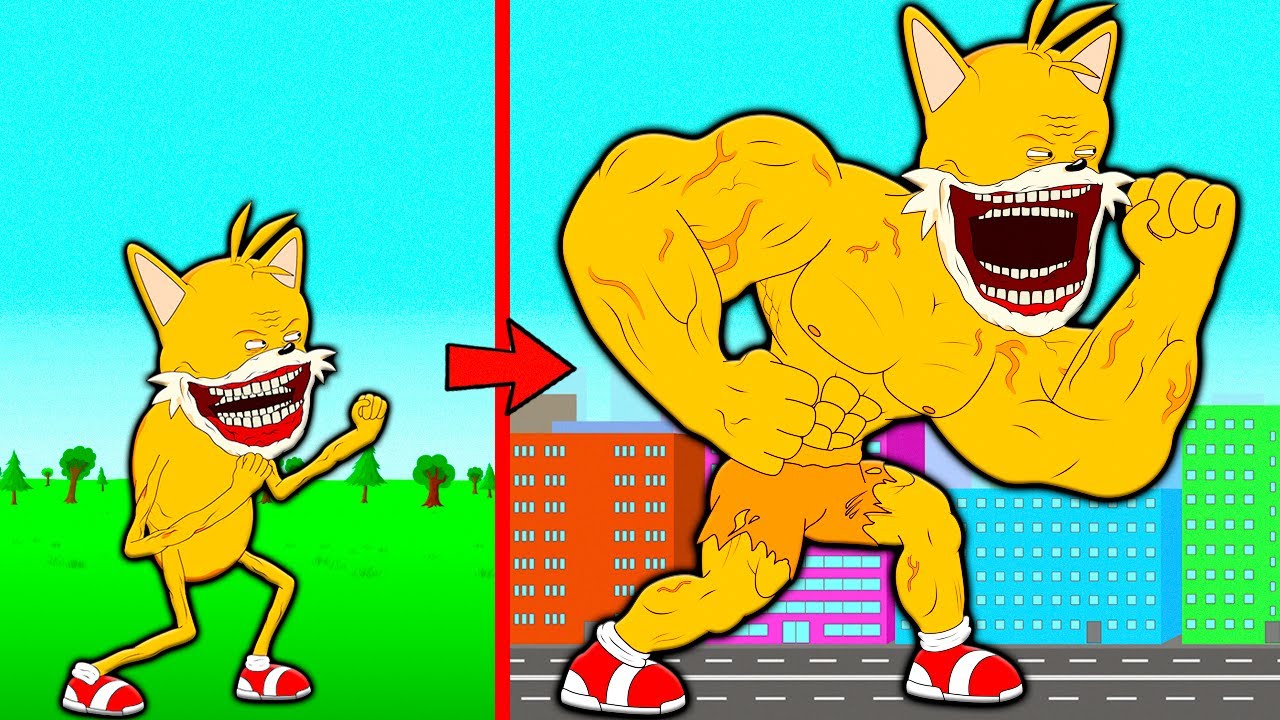 SHIN TAILS BECAME THE STRONGEST! SHIN SONIC TAPES Cartoon Animation ...