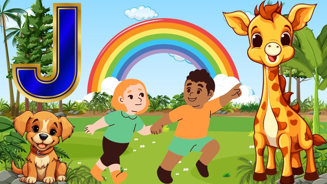 J is For Jelly | ABC song From A to Z I ABC Song For Children | abc ...