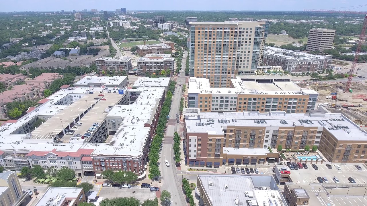 Dallas Uptown West Village Aerial Video 3 - YouTube