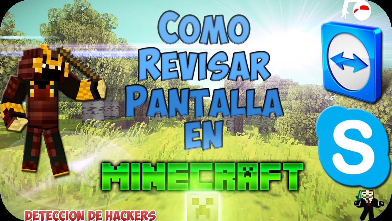 Minecraft - Como Revisar Pantalla Con Skype - YouTube