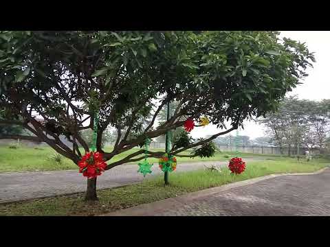D - 35cm  Gantungan hiasan BOLA natal unik u outdoor & indoor  Harga 300rb . *Limited edition
