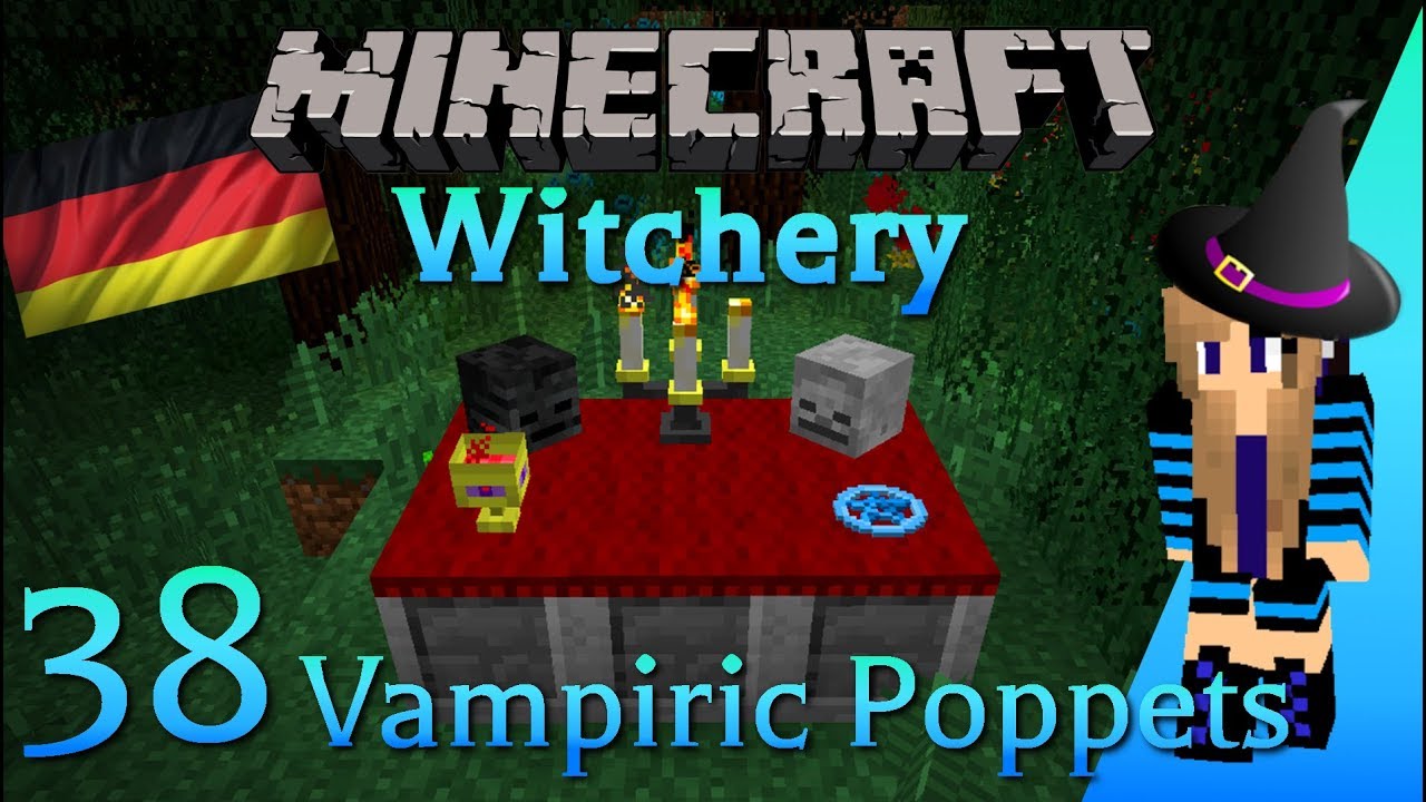 Minecraft - Witchery Tutorial: Teil 38 Vampiric Poppets [German] - YouTube