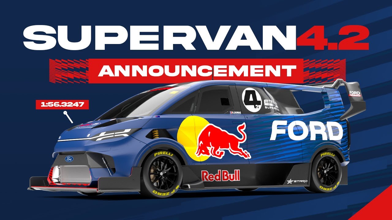 New Model Announcement: Ford Performance Red Bull E-Transit SuperVan 4.2 (2024 Bathurst Lap ...