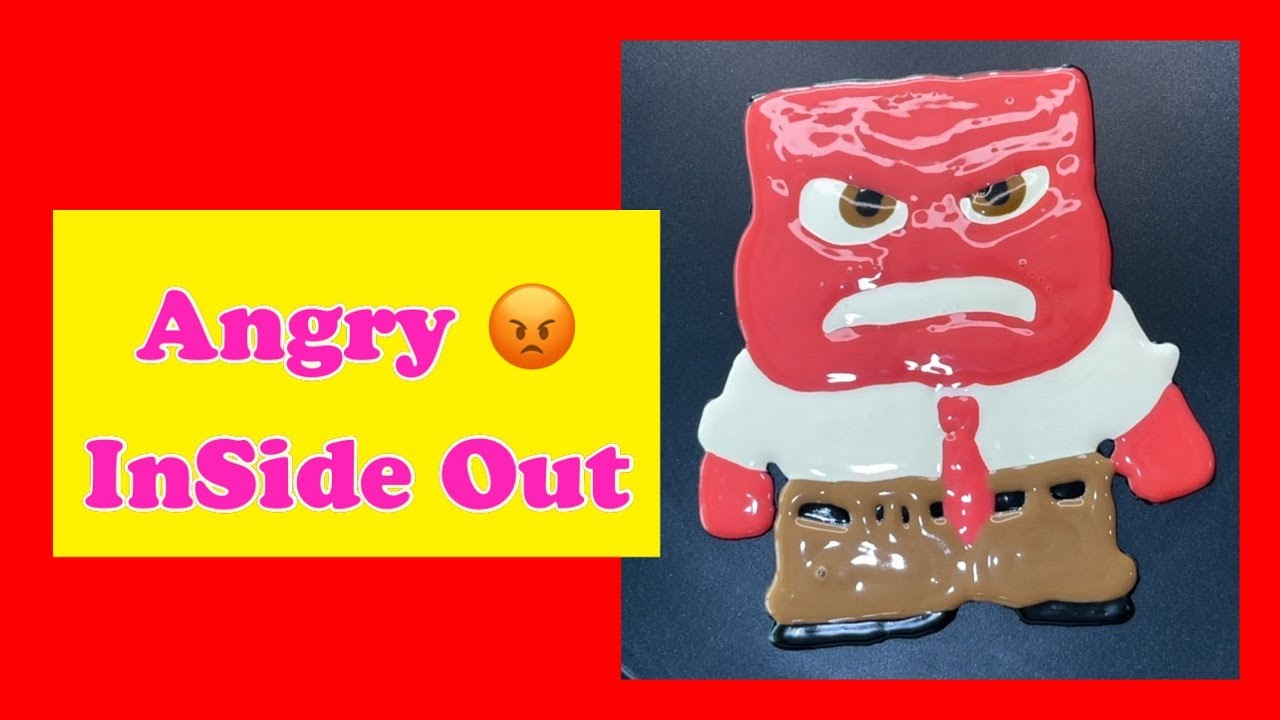 Emotion Pancake Art, Angry Inside Out, Inside Out Emotion, Angry Face ...