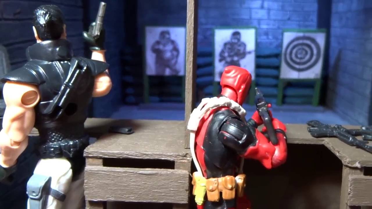 Deadpool / Crossbones Diorama - YouTube