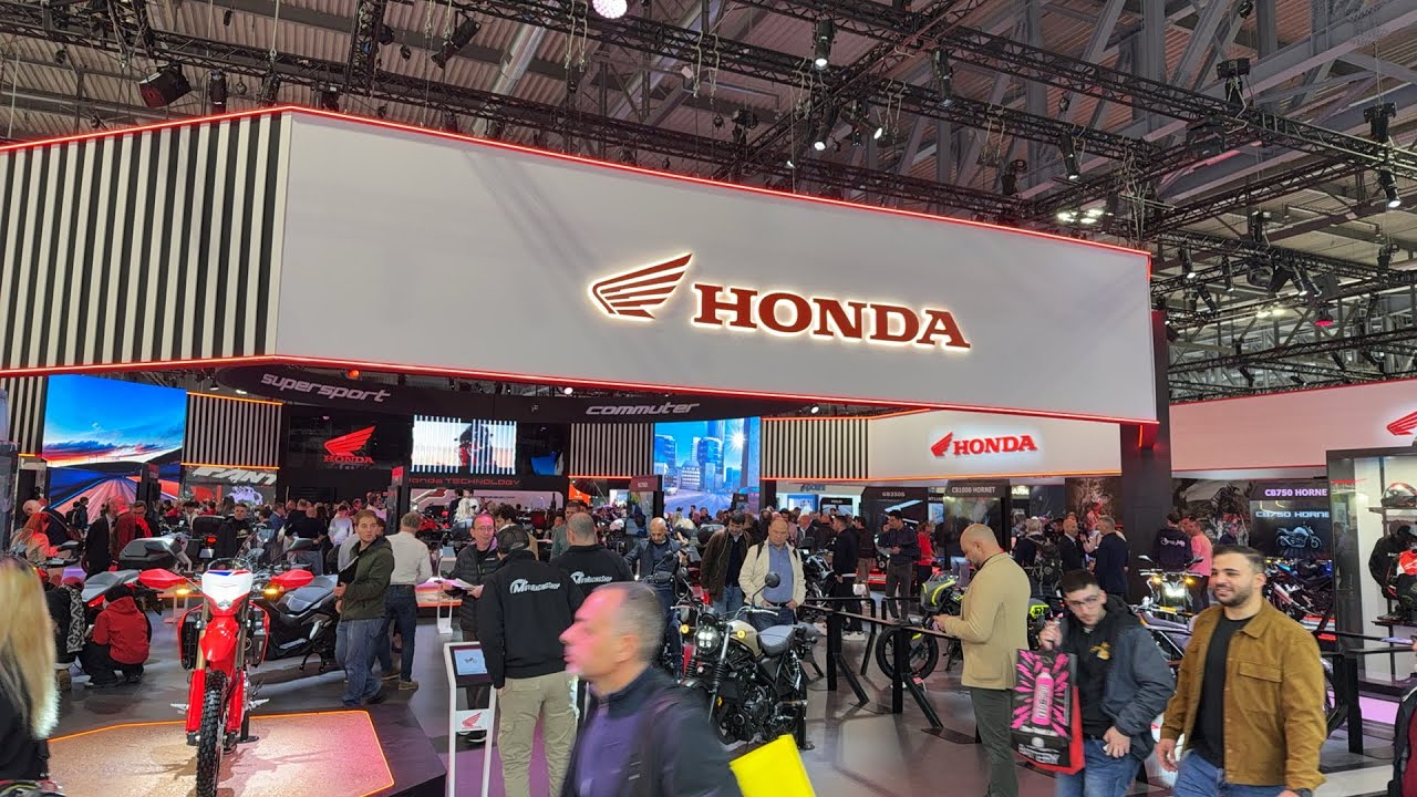 2024 Eicma Honda booth - YouTube
