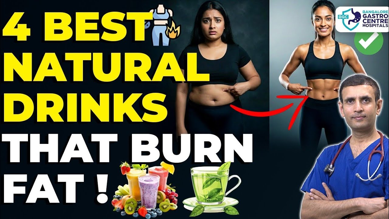 4 Best Natural Drinks That Burn Fat Fast | Weight Loss Drinks at Home ...