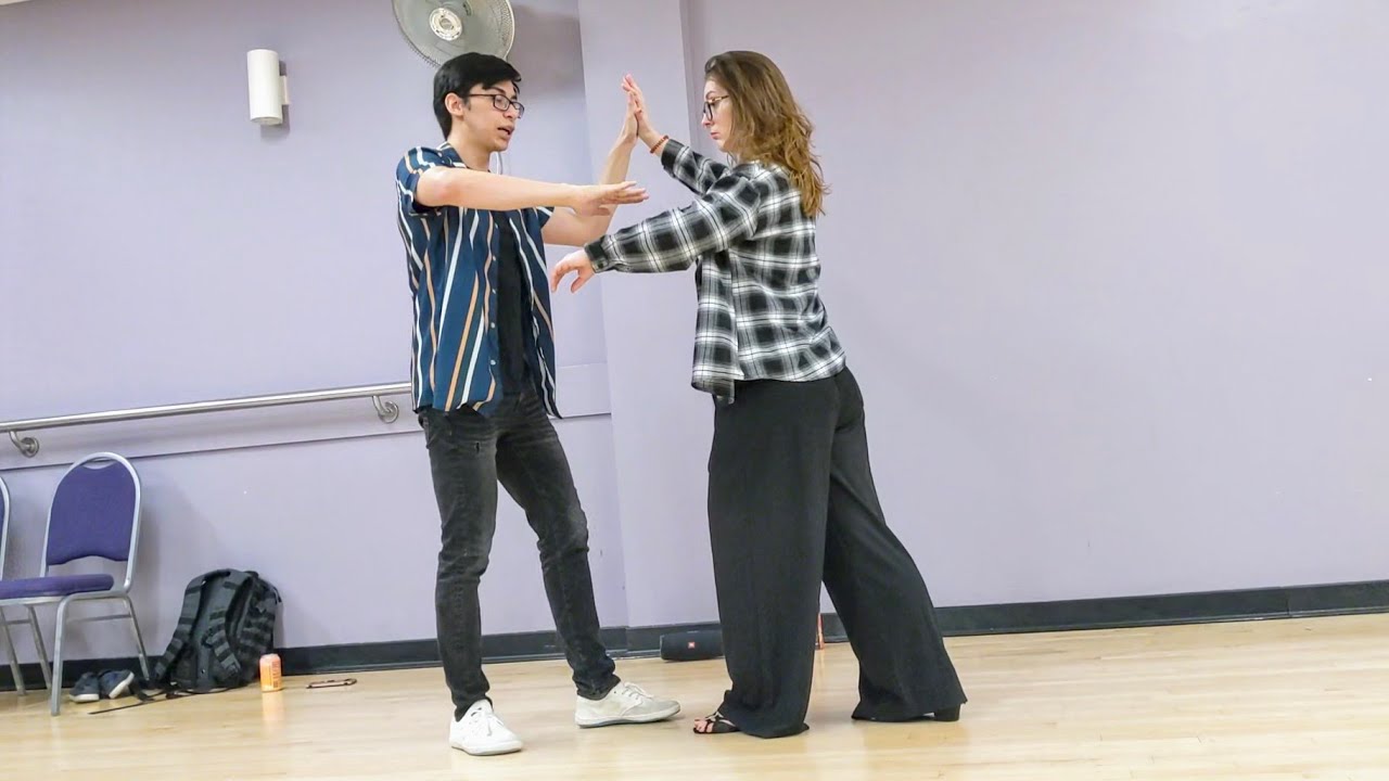 WCS lesson recap | arm catch and redirect from sugar tuck - YouTube