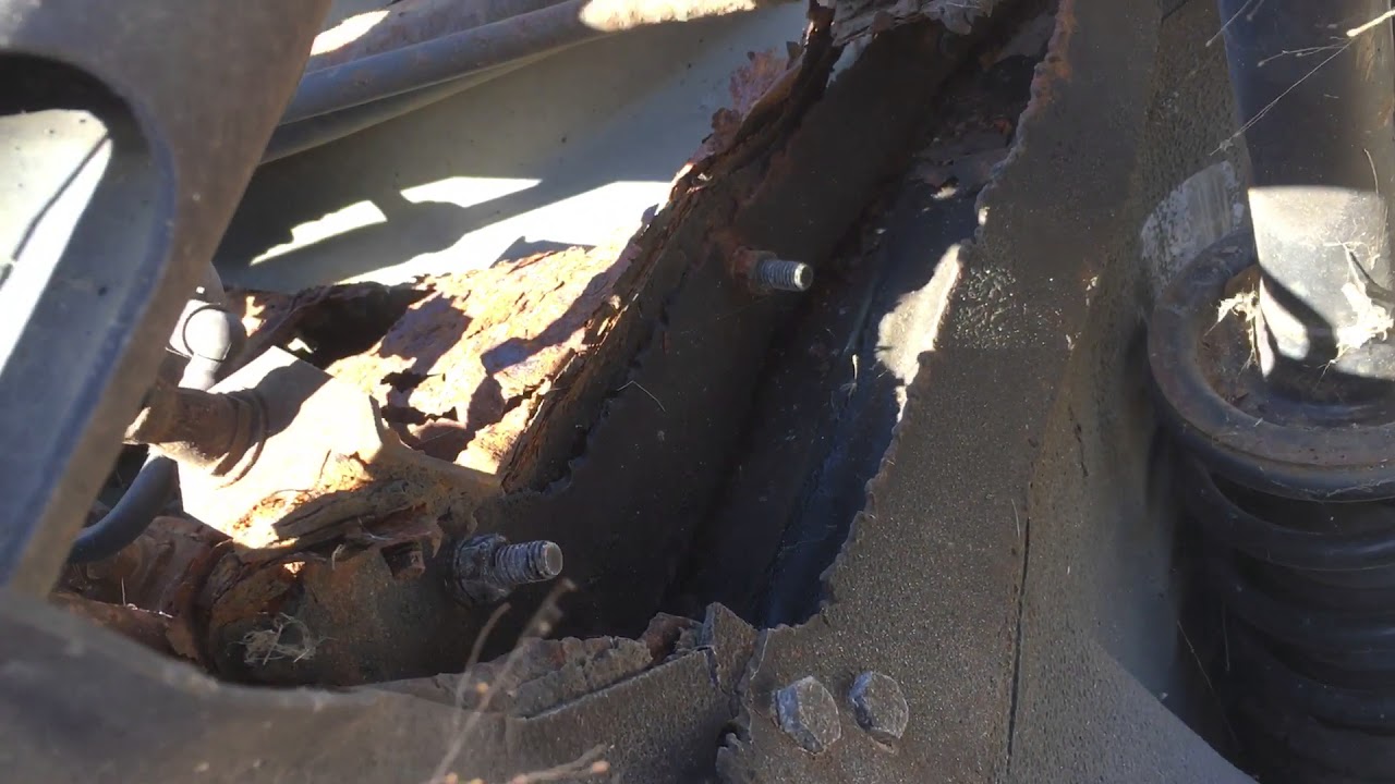 This is why you should pass on a cheap rusty Chevy cavalier or Pontiac ...