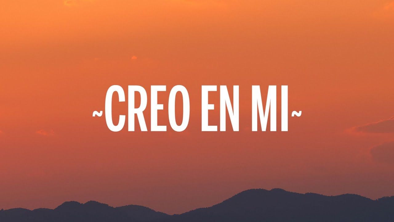 Natalia Jiménez - Creo en Mi (Letra/Lyrics) - YouTube