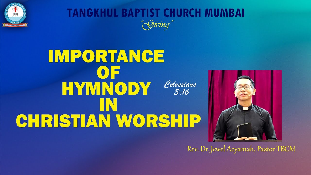 IMPORTANCE OF HYMNODY IN CHRISTIAN WORSHIP [Sunday Sermon] - YouTube