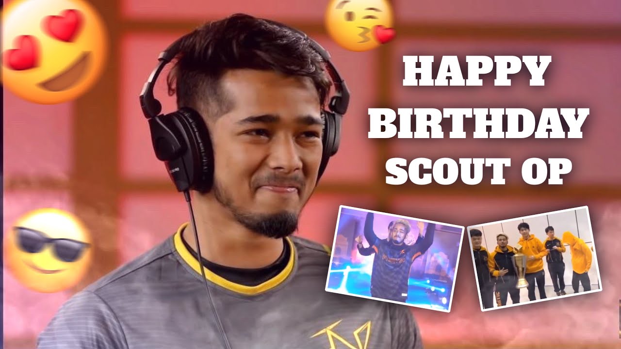 SCOUTOP BIRTHDAY SPECIAL EDIT 🥺 ️🎉 | WATCH TILL THE END 🤞🏻 ...