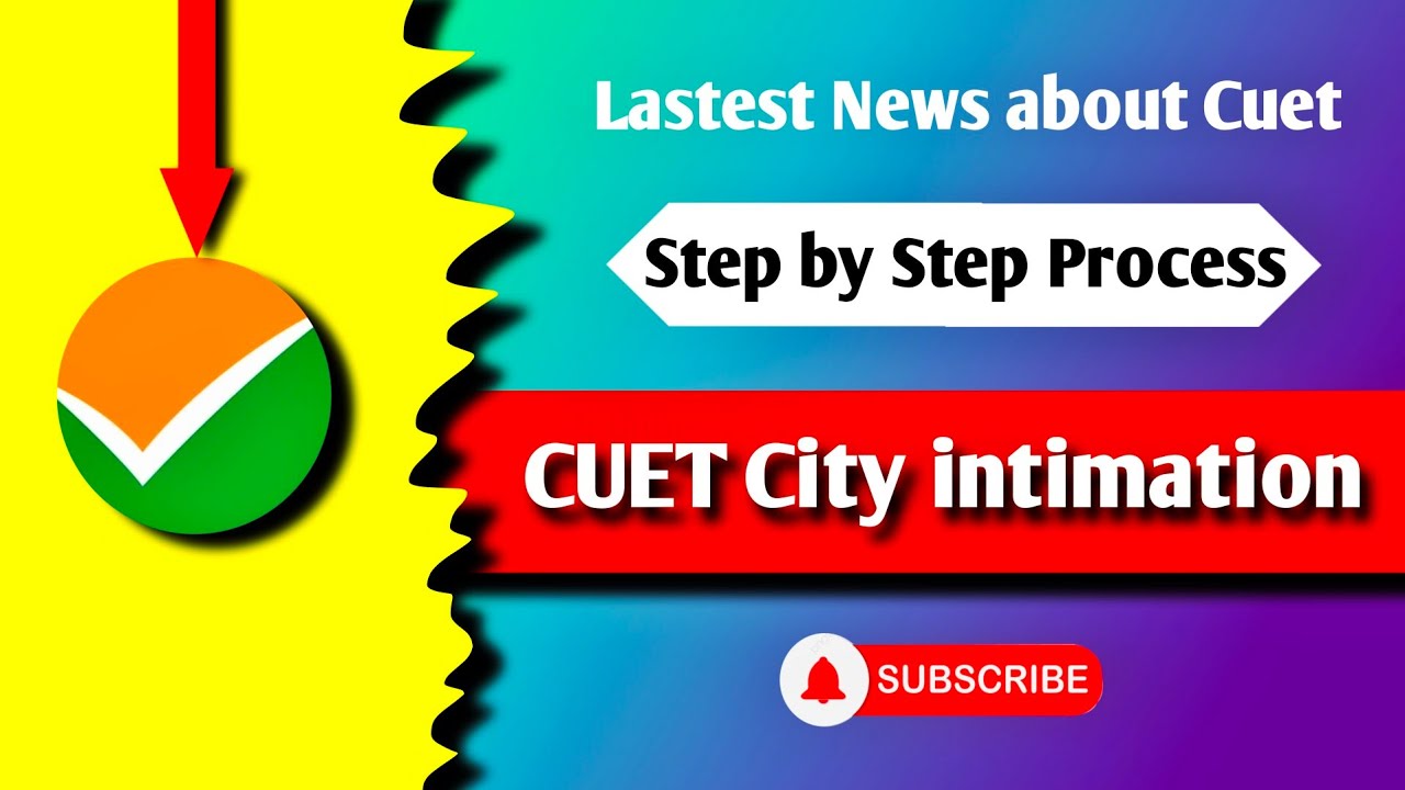Cuet 2024 | City intimation 2024 Out | City allotment of 2024 | Step by ...