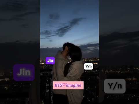 BTS IMAGINE : when romantic kiss with romantic view 💋😌✨ #btsff #btsimagines #btsreaction