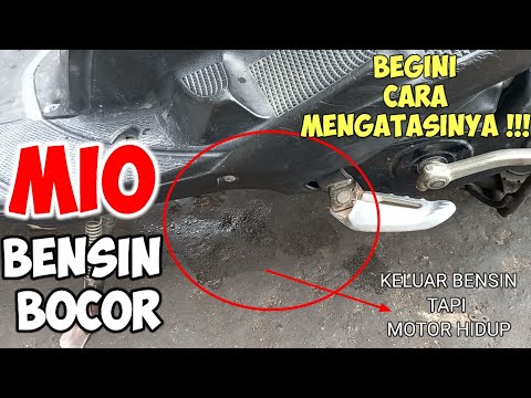 Kenali Bensin Bocor Pada Motor Mio | Cara Mengatasi Bensin Mio Bocor | Bensin Mio Bocor