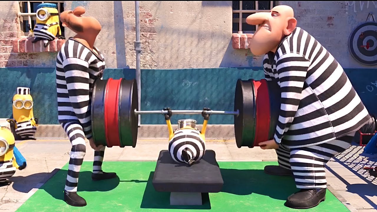 MINIONS Go To Prison And Train With The Most Dangerous Criminals Alive ...