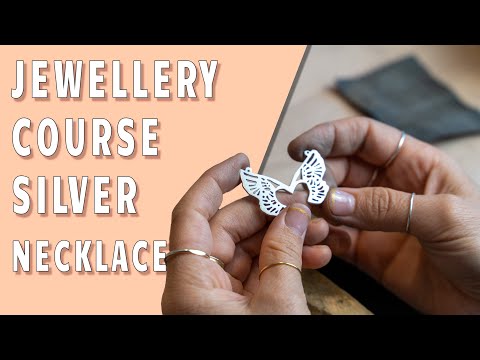 Handmade Jewelry Course - Silver Necklace - YouTube