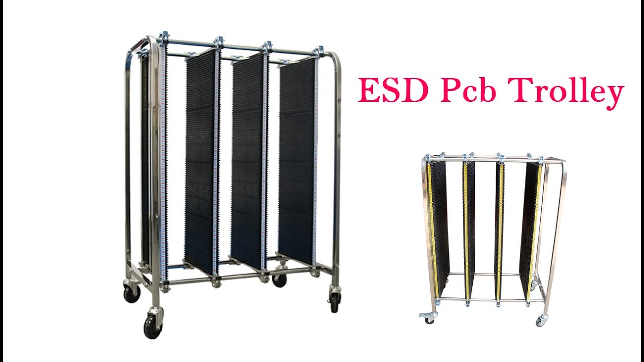 Esd pcb trolley - YouTube