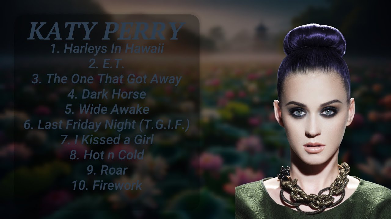 Katy Perry ~ Most Popular Hits Playlist ~ Greatest Hits ️ - YouTube