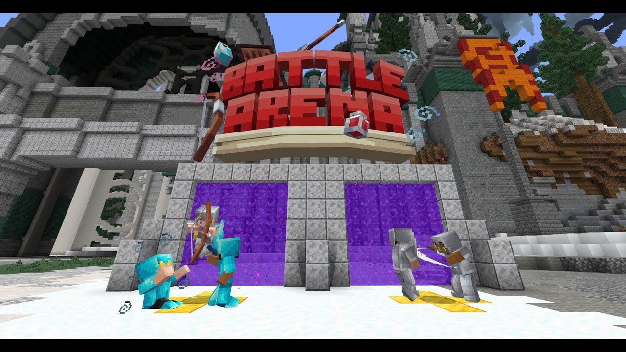 Minecraft CubeCraft Battle Arena #1 (Bedrock) - YouTube