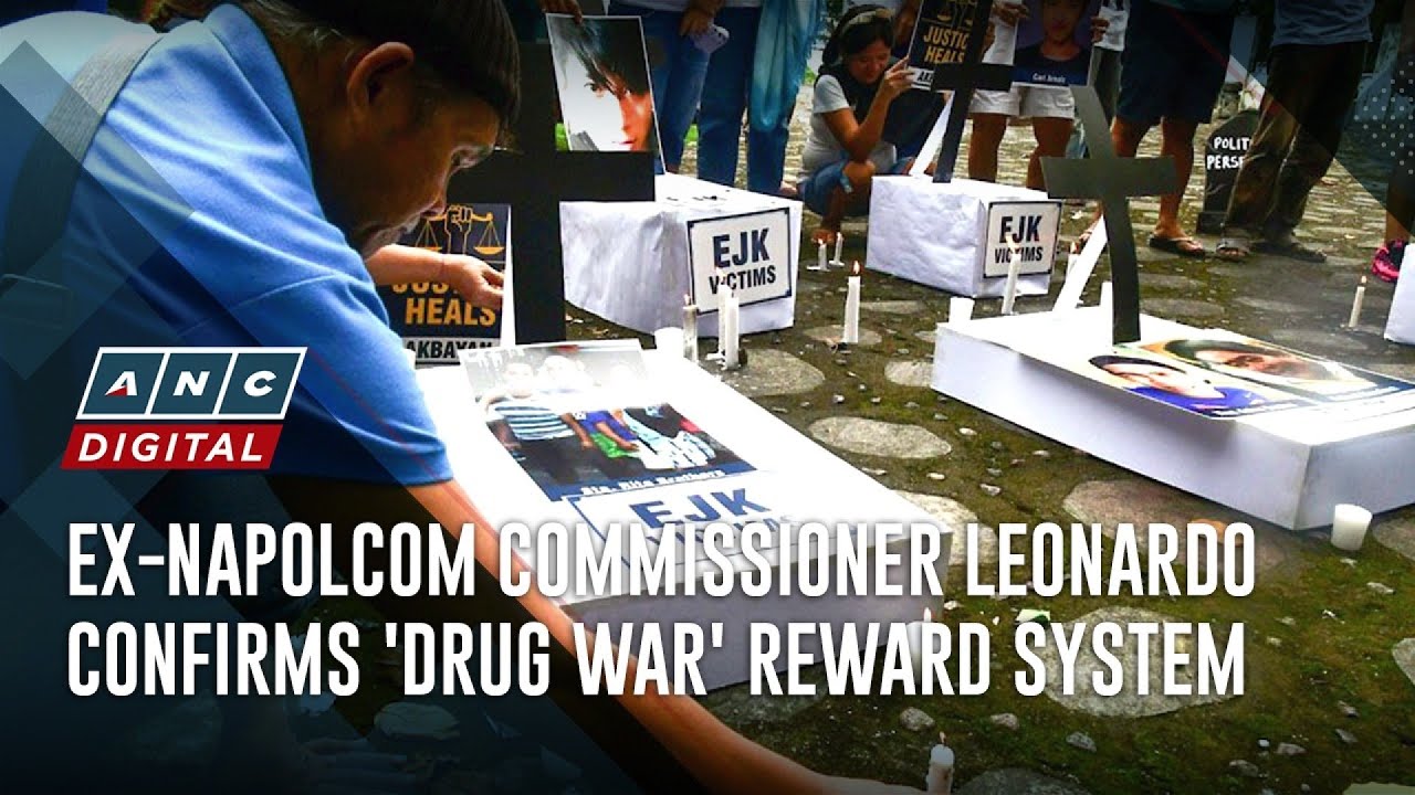 Ex-NAPOLCOM commissioner Leonardo confirms 'drug war' reward system ...